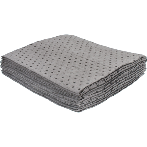Zenith Safety Products Premium Bonded Sorbent Pads, Universal, 15" x 17 ...